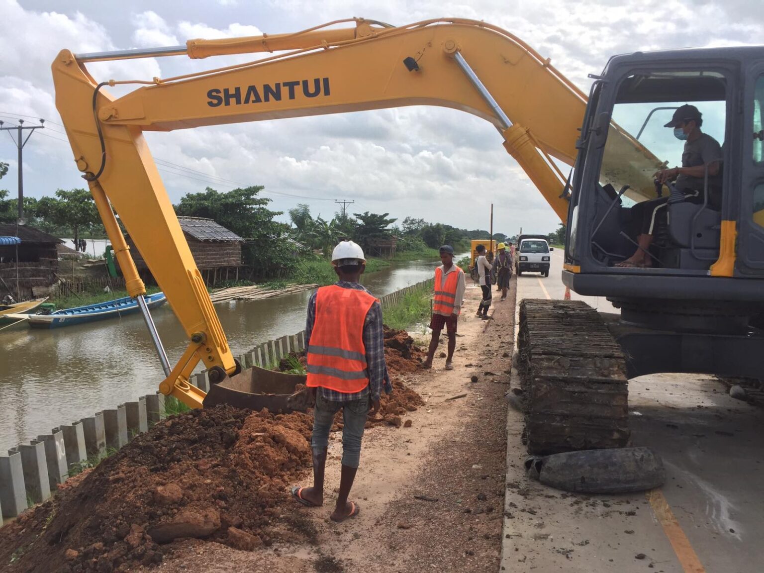 Yangon - Pathein Road Improvement Project (Steel & Vinyl Sheet Piling ...